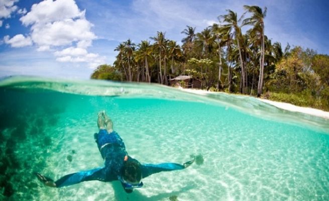 35 places on the planet with crystal clear water - Inpic.net